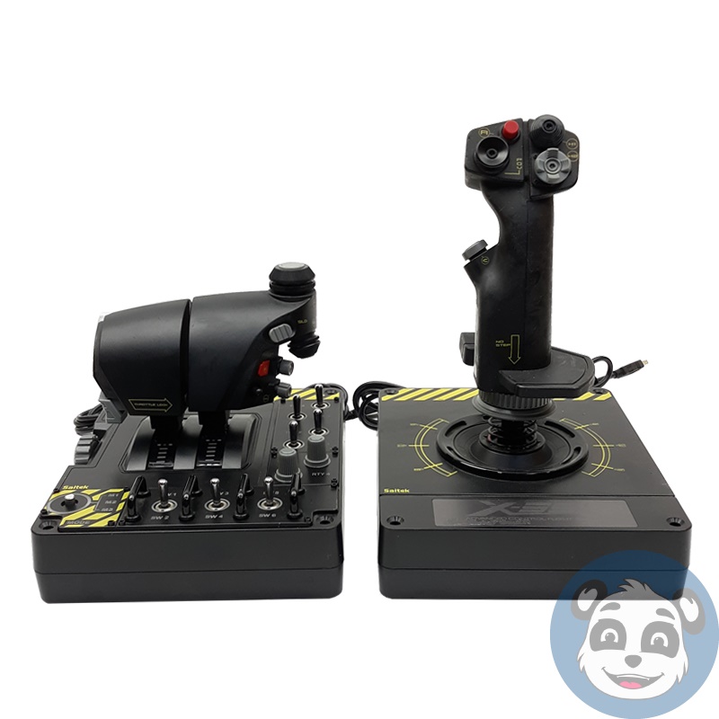Saitek X-55 Pro-Flight RHINO HOTAS Flight Simulator System, “For Parts ...