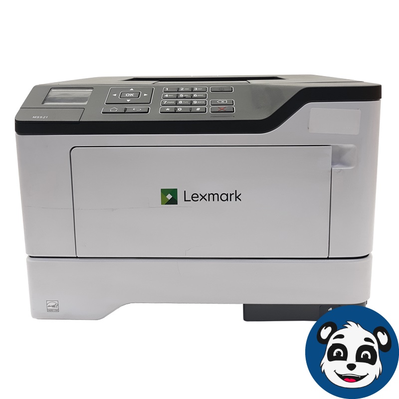 LEXMARK MS521 Laser Printer, 246 Page Count, w/ Power Cord – “B” – Komercos
