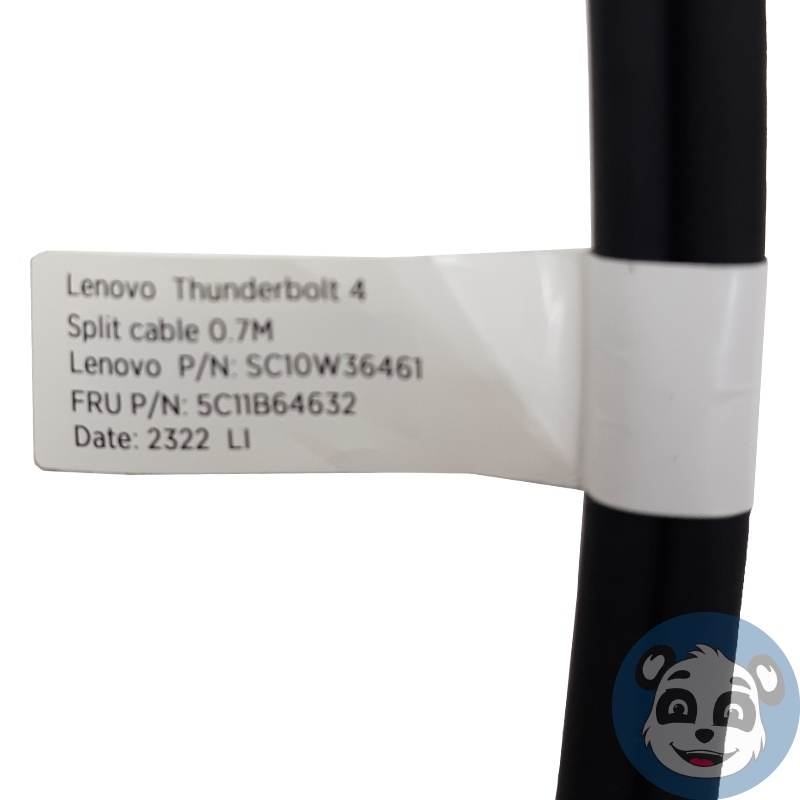 LENOVO ThinkPad Thunderbolt 4 / SC10W36461 Workstation Dock Split Cable ...