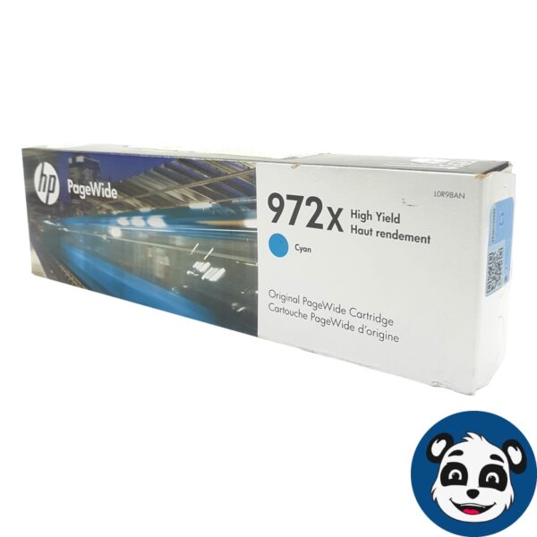 HP 972X Cyan Original Ink Cartridge, Dated Jun 2025 – “NEW” – Komercos
